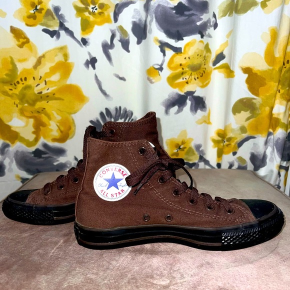 Converse | Shoes | Chocolate Color Hightop Converse | Poshmark